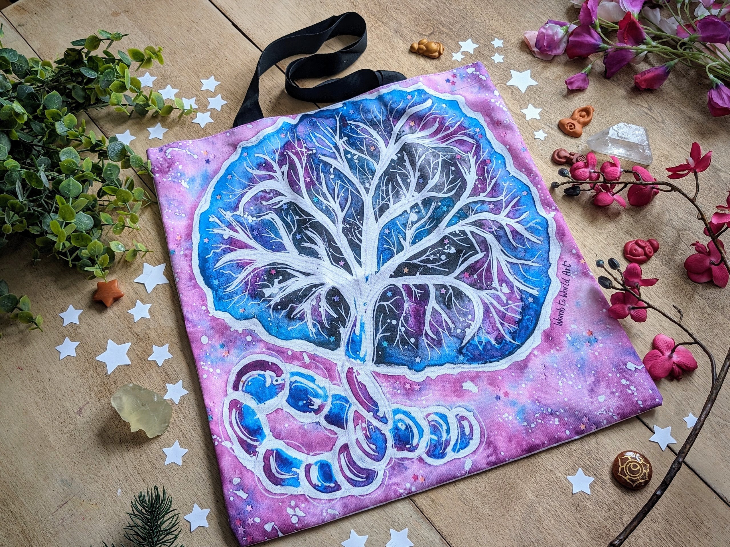 Cosmic Placenta Bag | Midwife Thank You | Pregnancy Maternity OB Bag ...