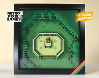 Zelda 3d Shadow Box - Etsy
