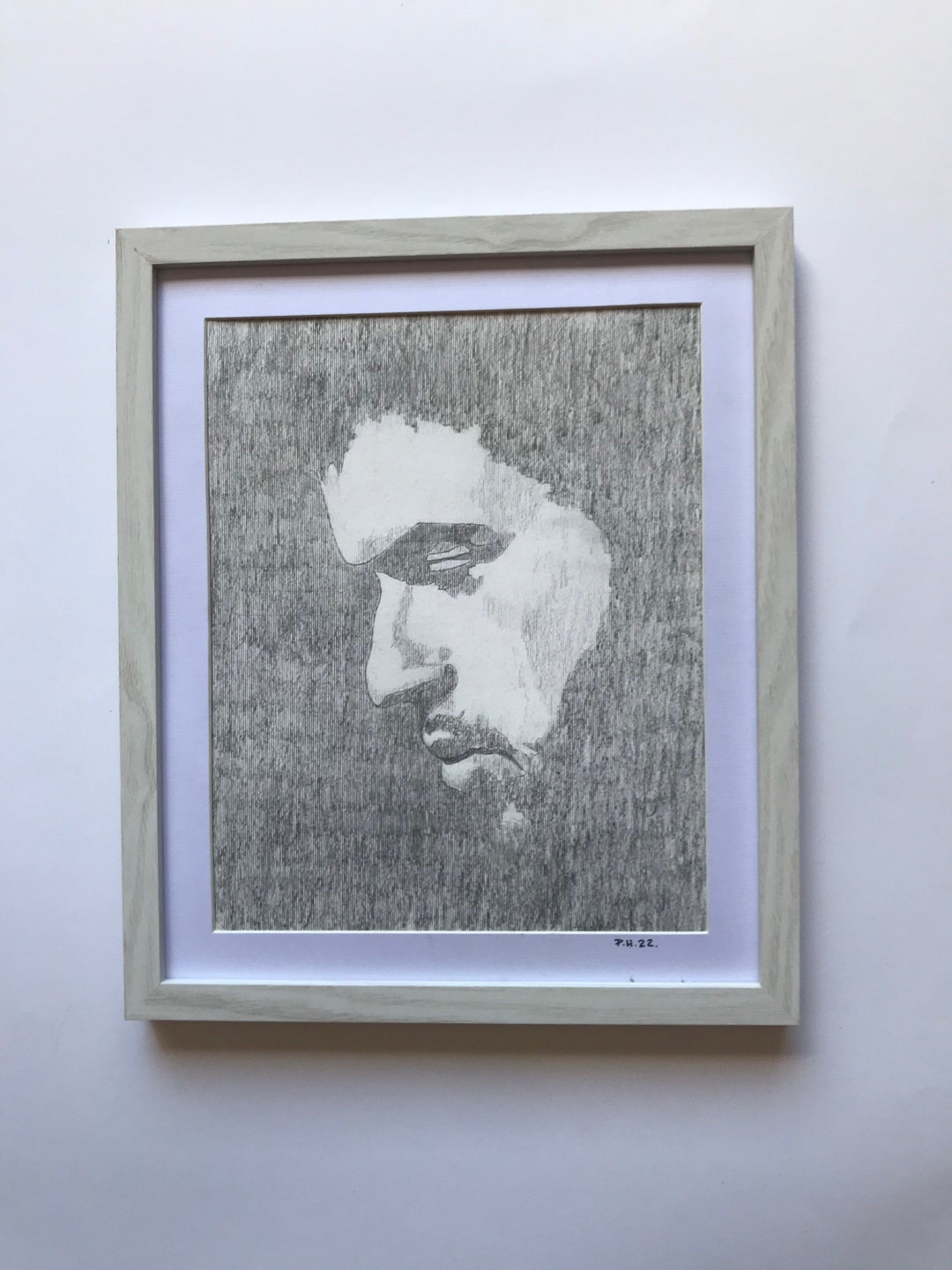 George Michael Pencil Study Not A Print 13x11free Postage to Anywhere ...