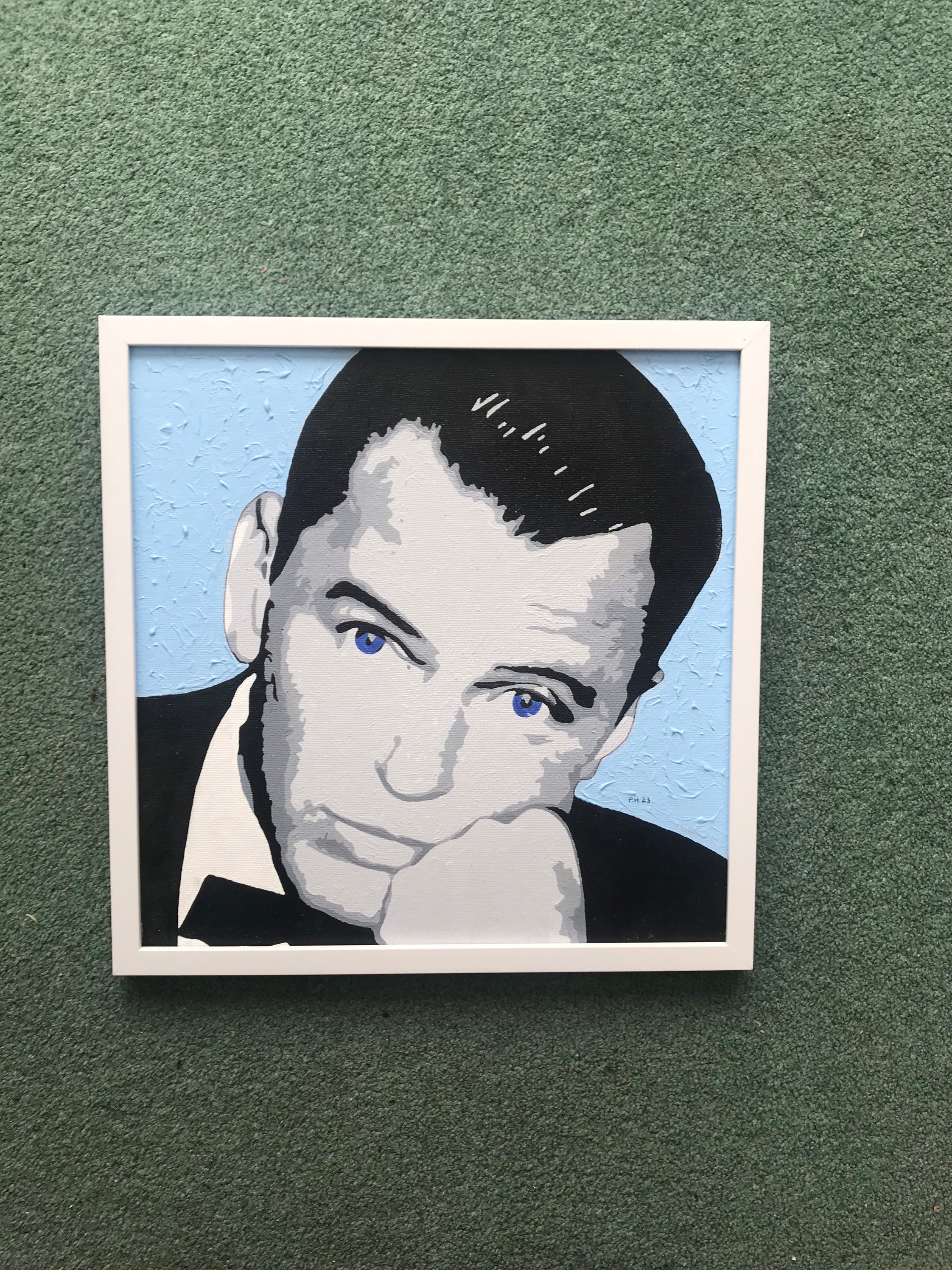 Frank Sinatra Painting Not A Print I Did It - Etsy