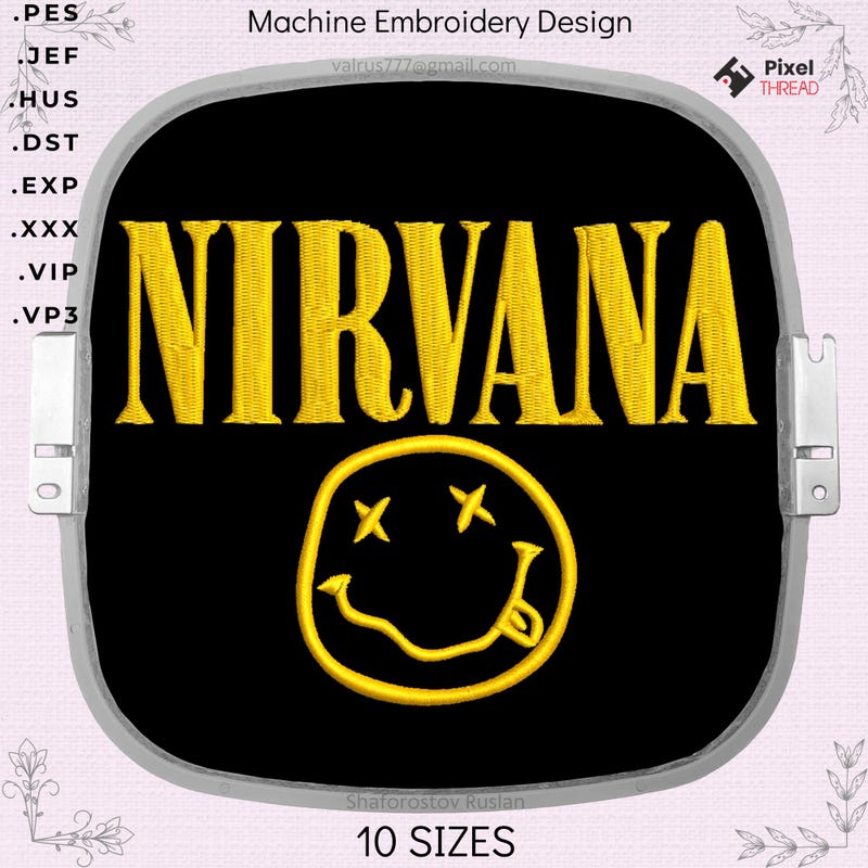 Nirvana Patches - Etsy