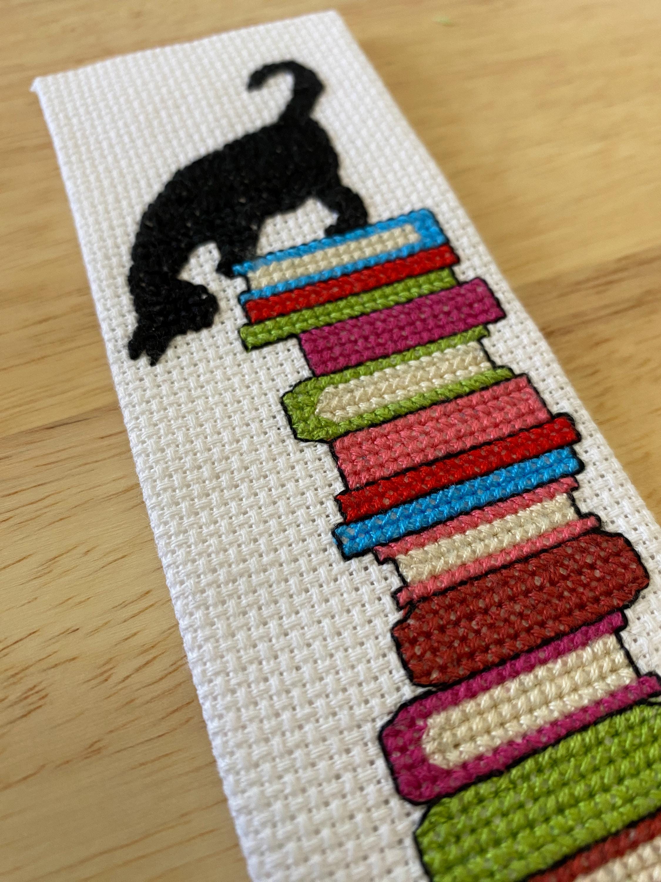 Counted Cross Stitch Bookmark Kit - Etsy