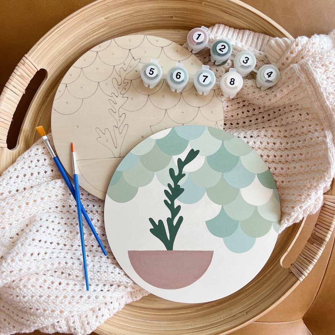 SIREN SERENITY Paint by Number, Kit Diy, DIY Craft Kit, Paint by Number ...