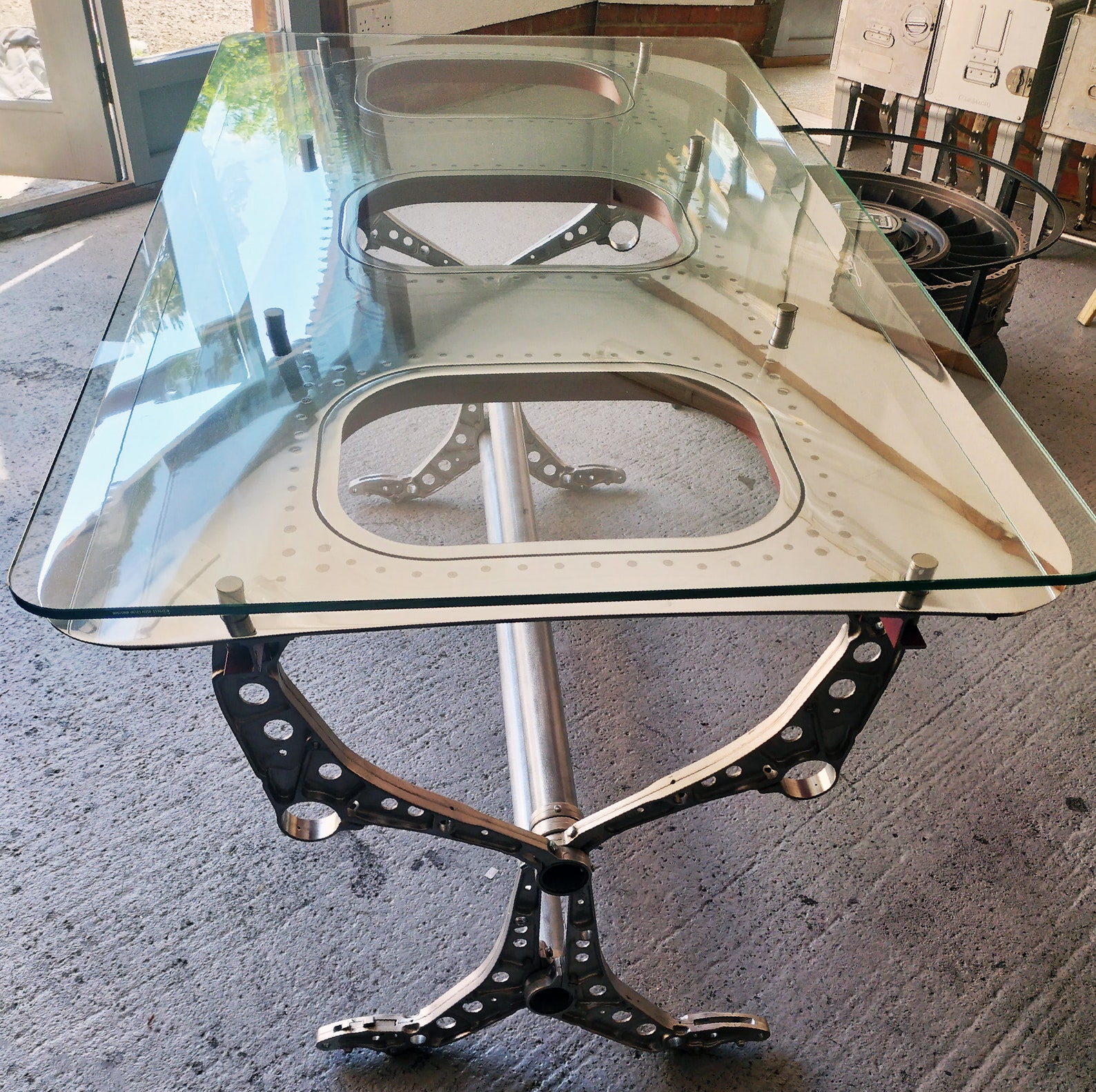 B747 Fuselage Desk Dining Table Aviation Furniture - Etsy