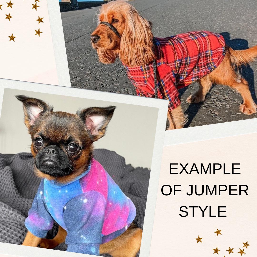 Dog Fleece Suit Fleece Snow Leopard Print Design Waterproof Fleece Suit ...