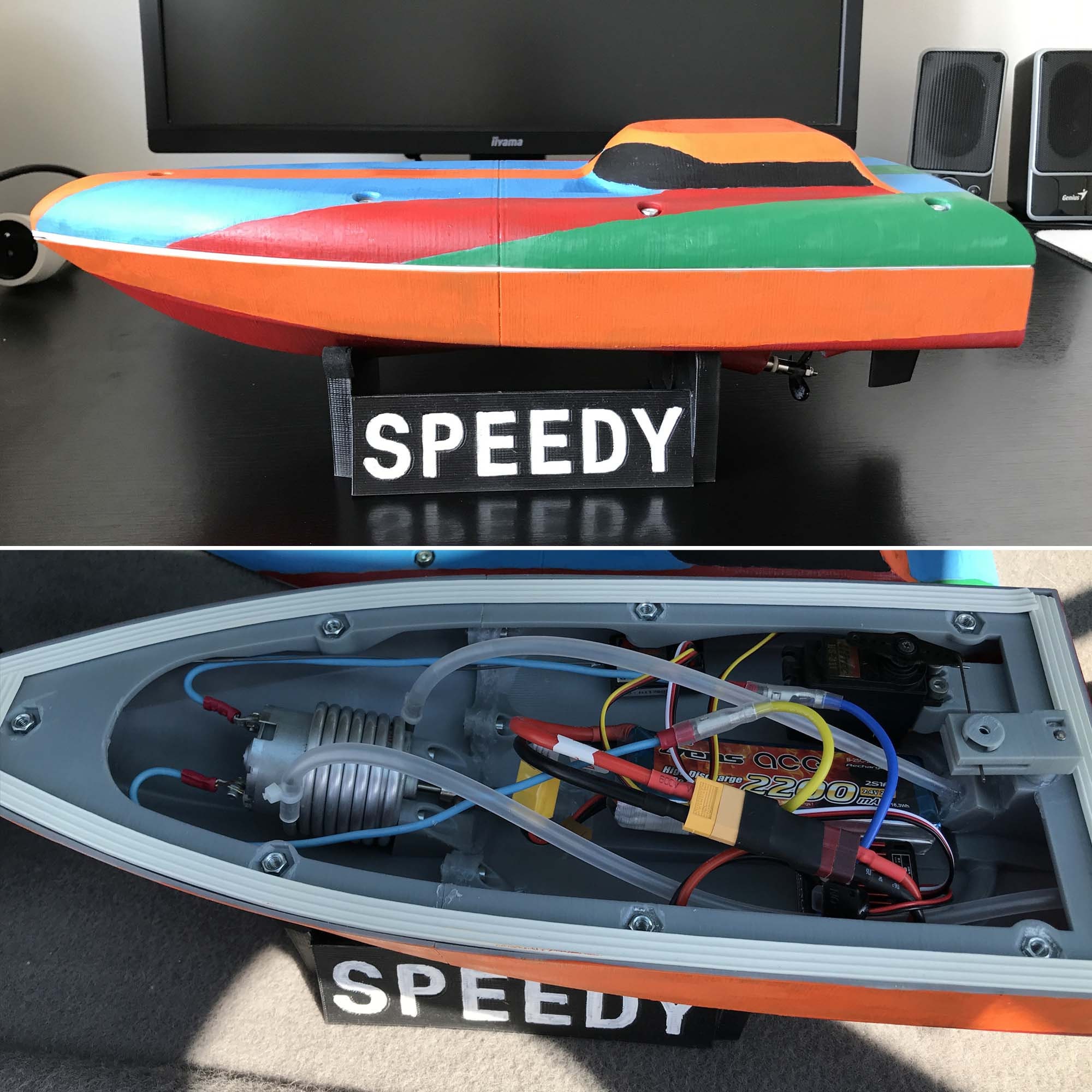 3D Printed RC Boat - Etsy