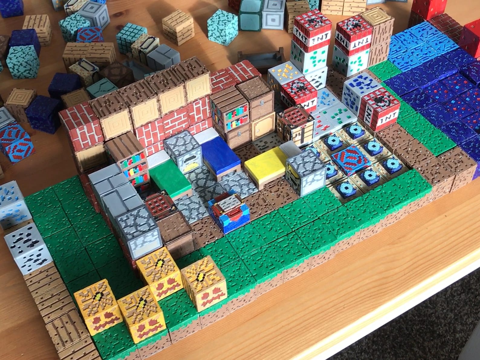 Magnetic Cubes / Minecraft Design / 3D Print Model / Digital | Etsy