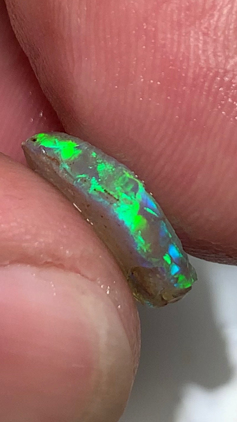 Australian Rough Crystal Opal Lightning Ridge 3.1ct Cutters - Etsy