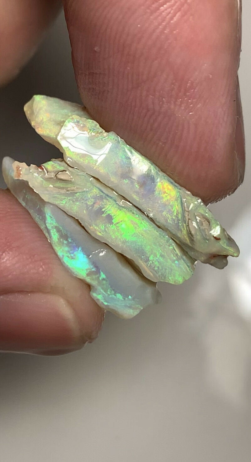 Australian Rough Crystal Opal Lightning Ridge 19ct Cutters - Etsy