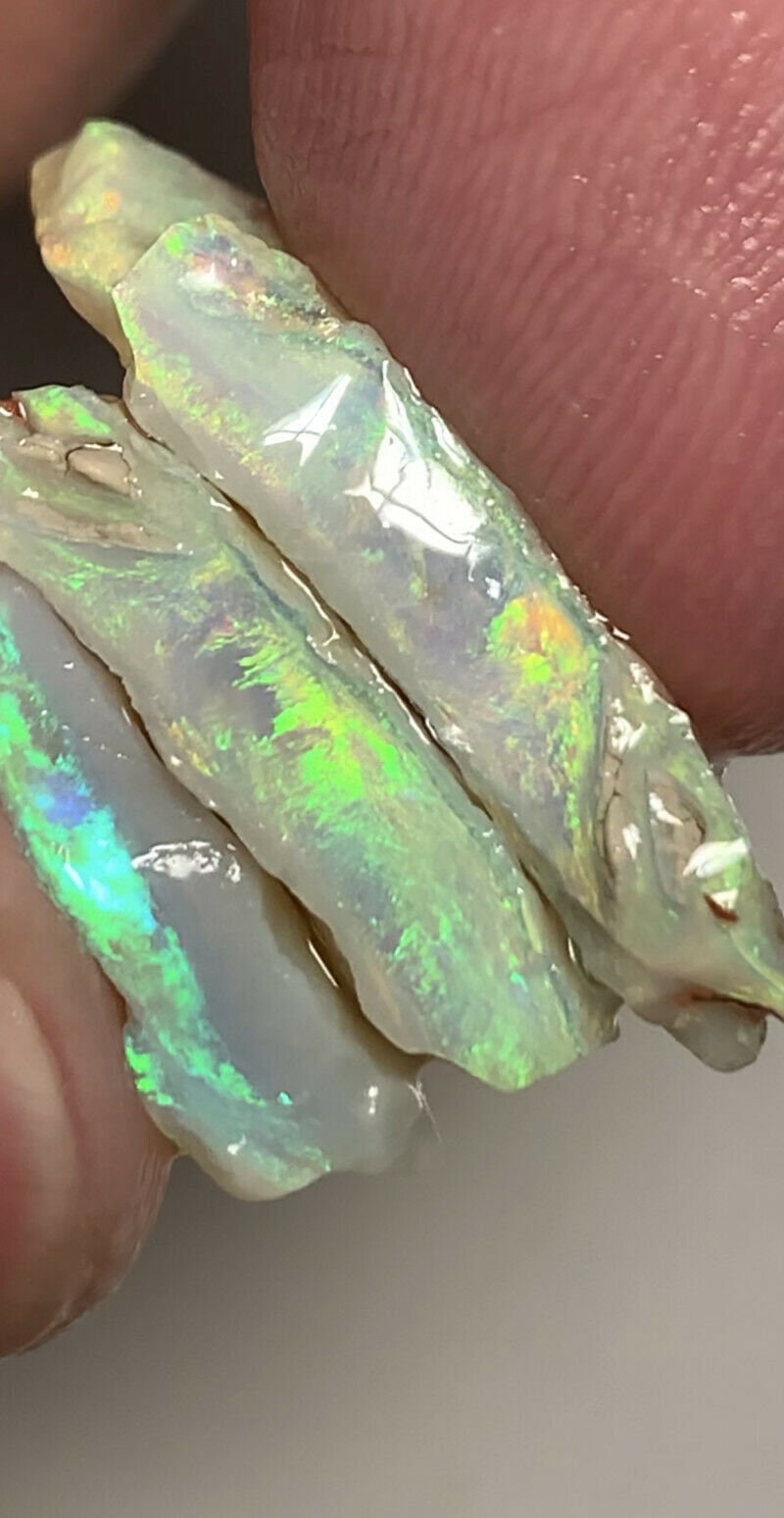 Australian Rough Crystal Opal Lightning Ridge 19ct Cutters - Etsy