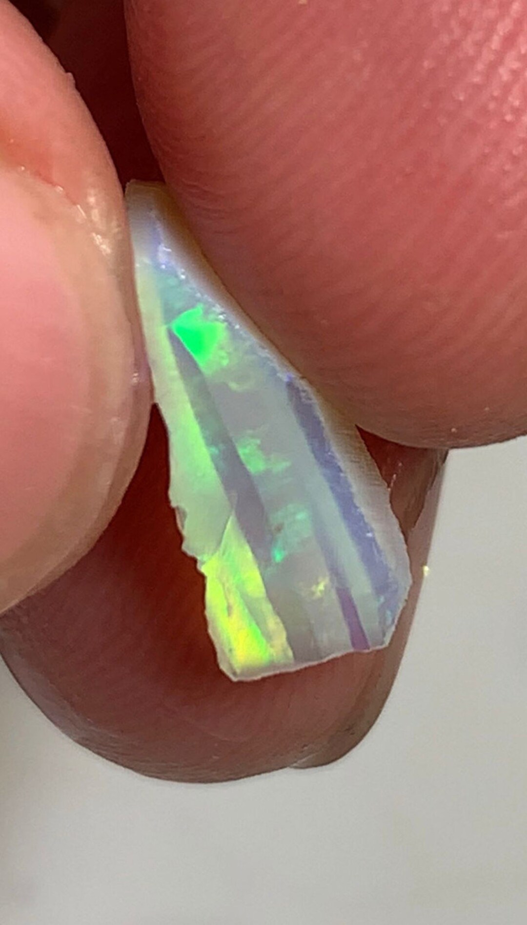 Australian Rough Crystal Opal Lightning Ridge 3.3ct Cutters GEM Grade ...