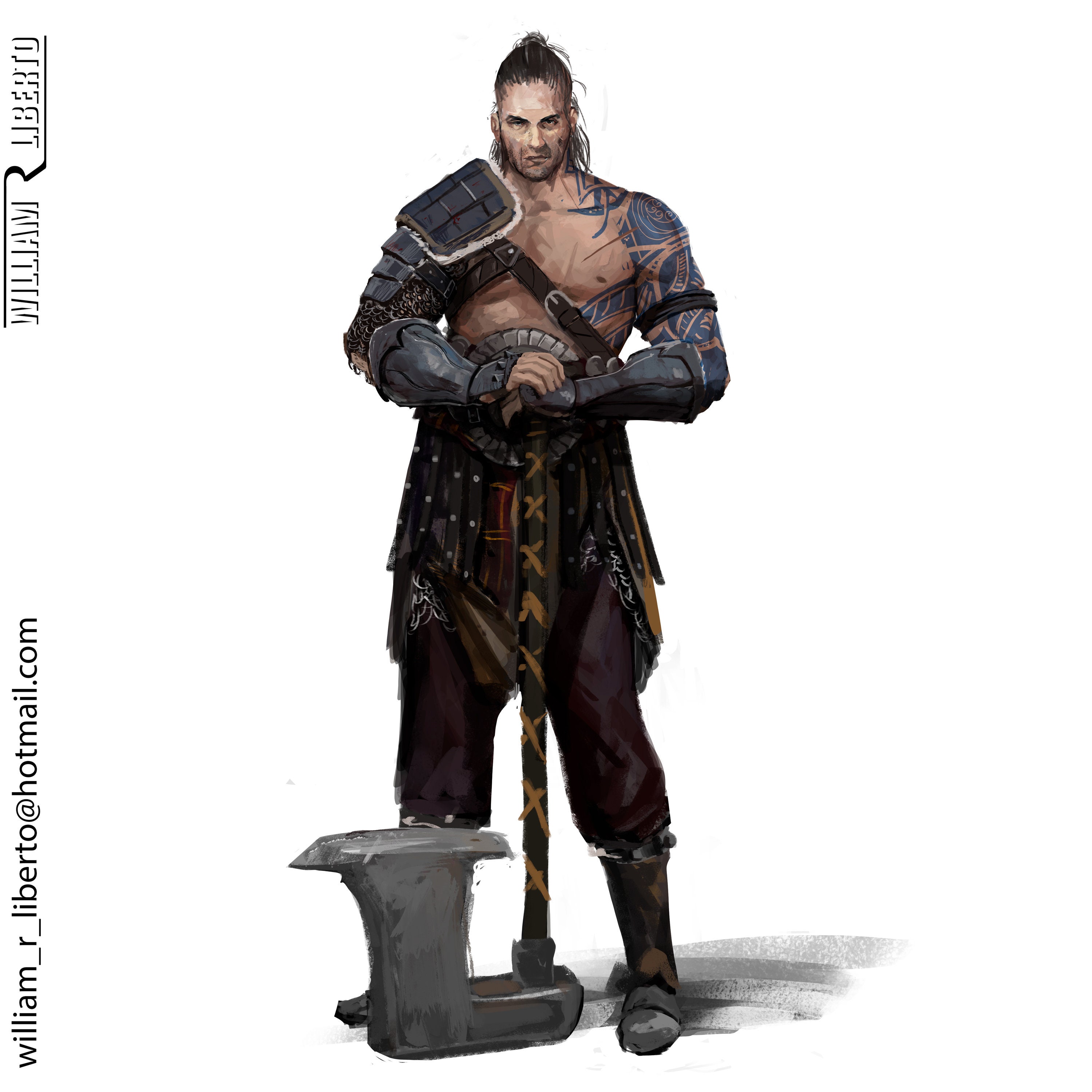 Custom Character Commission for RPG - Etsy