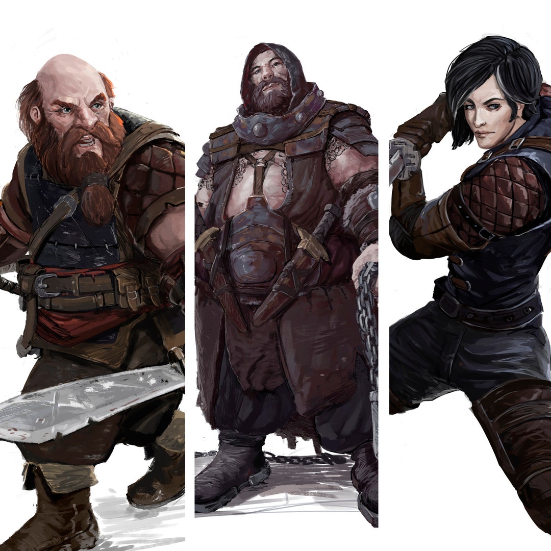 Custom Character Commission for RPG - Etsy