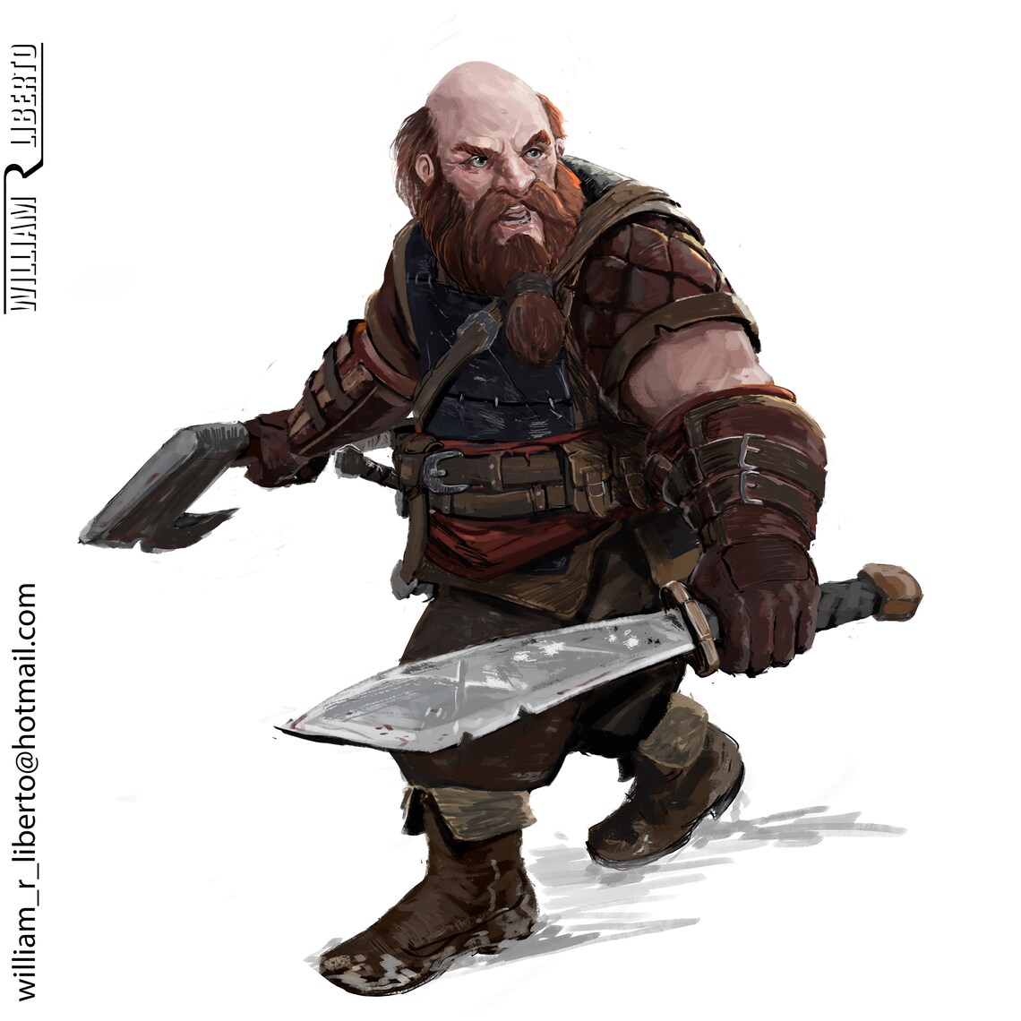 Custom Character Commission for RPG - Etsy