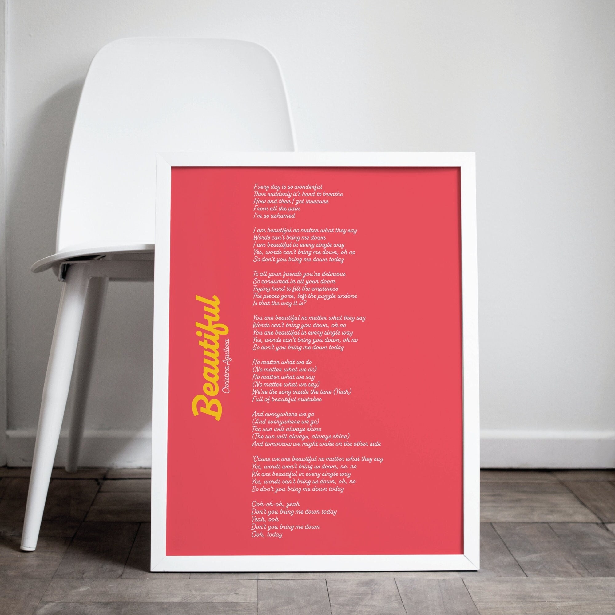 Christina Aguilera Song Lyrics