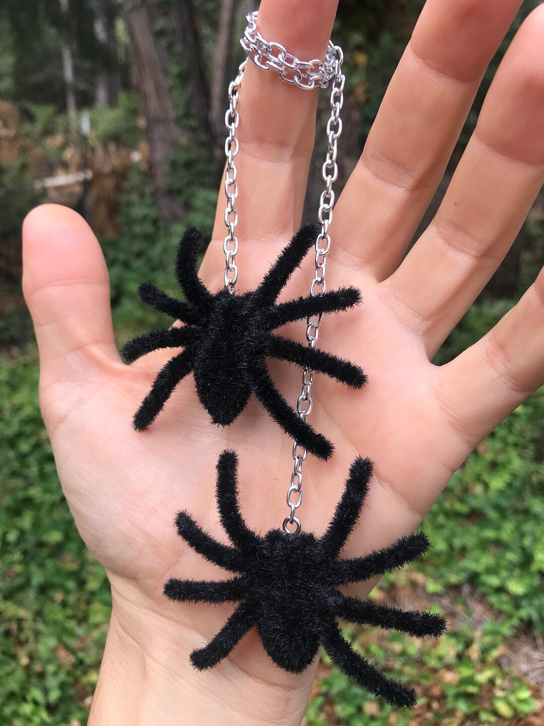 Fuzzy Tarantula Mirror Hangers! New Product Car or Truck Hand Made in ...