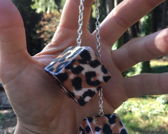Leopard Print Dice - Etsy
