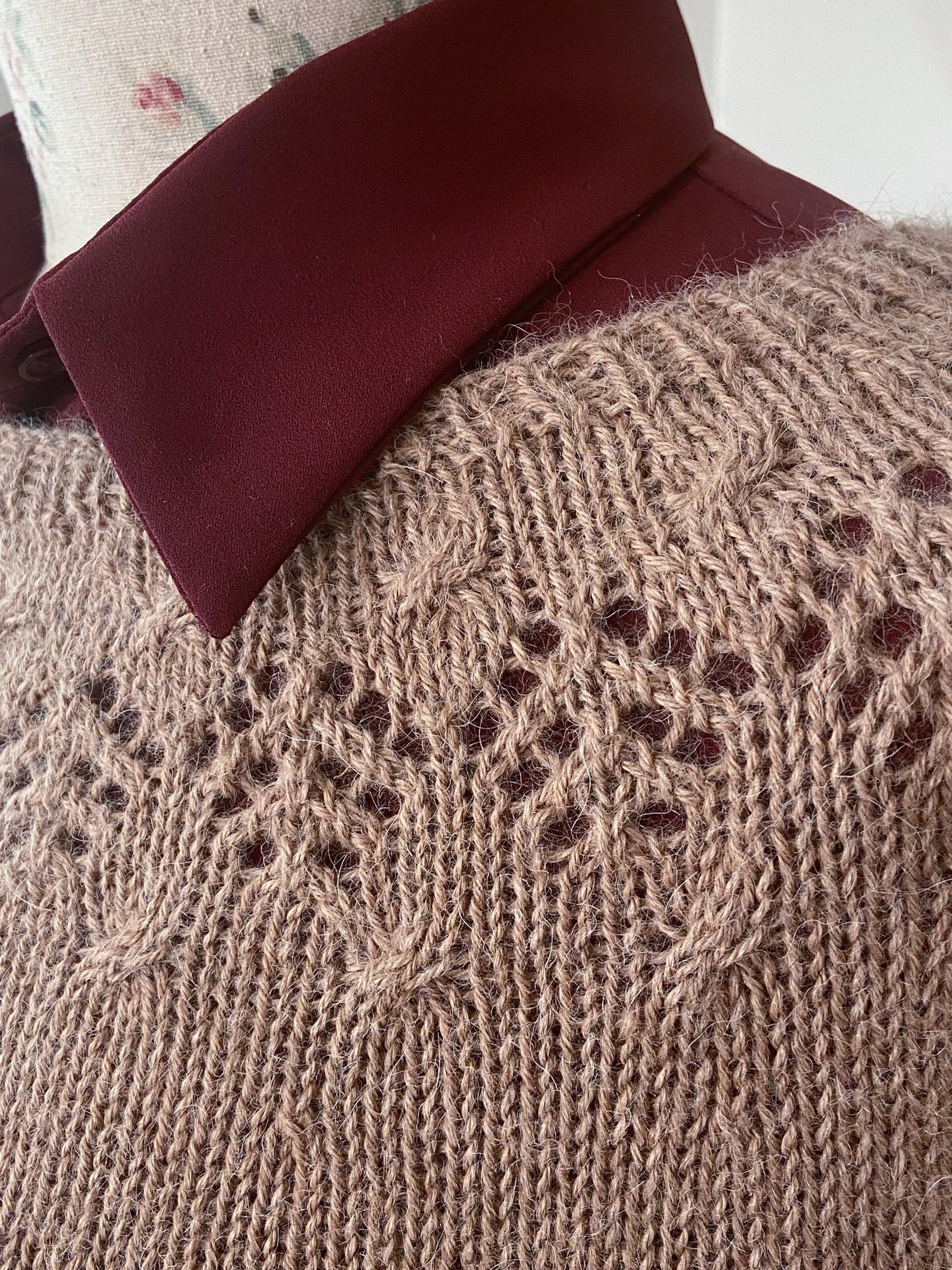 Hanako Sweater - Knitting Machine PDF Pattern for Beginners. - Etsy
