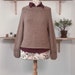 Hanako Sweater - Knitting Machine PDF Pattern for Beginners. - Etsy