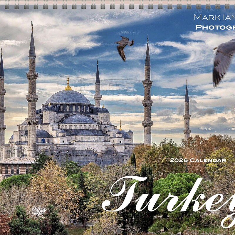 Desk Calendar 2026 Europe - Etsy