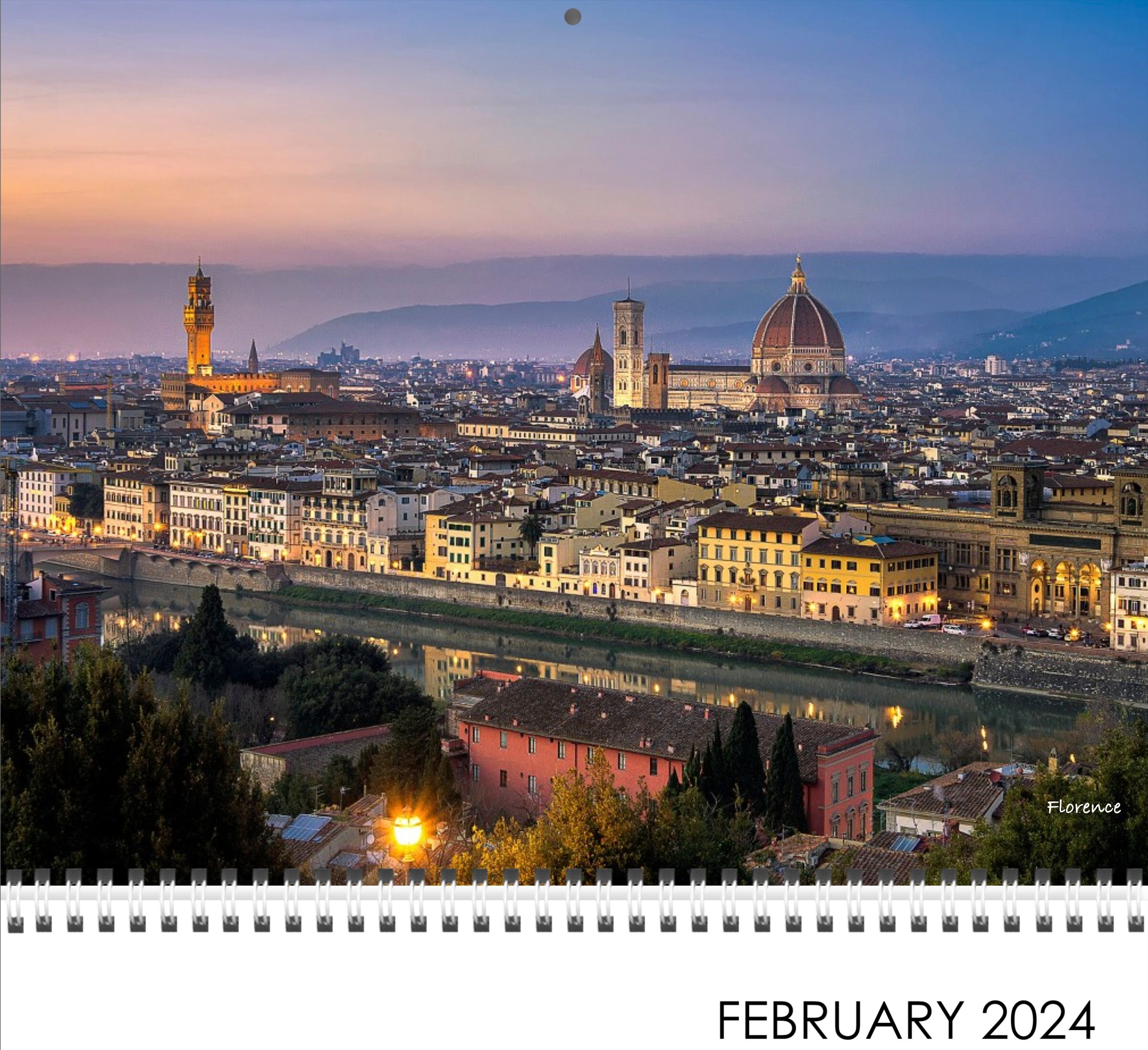 2024 Italy Wall Calendar - Etsy
