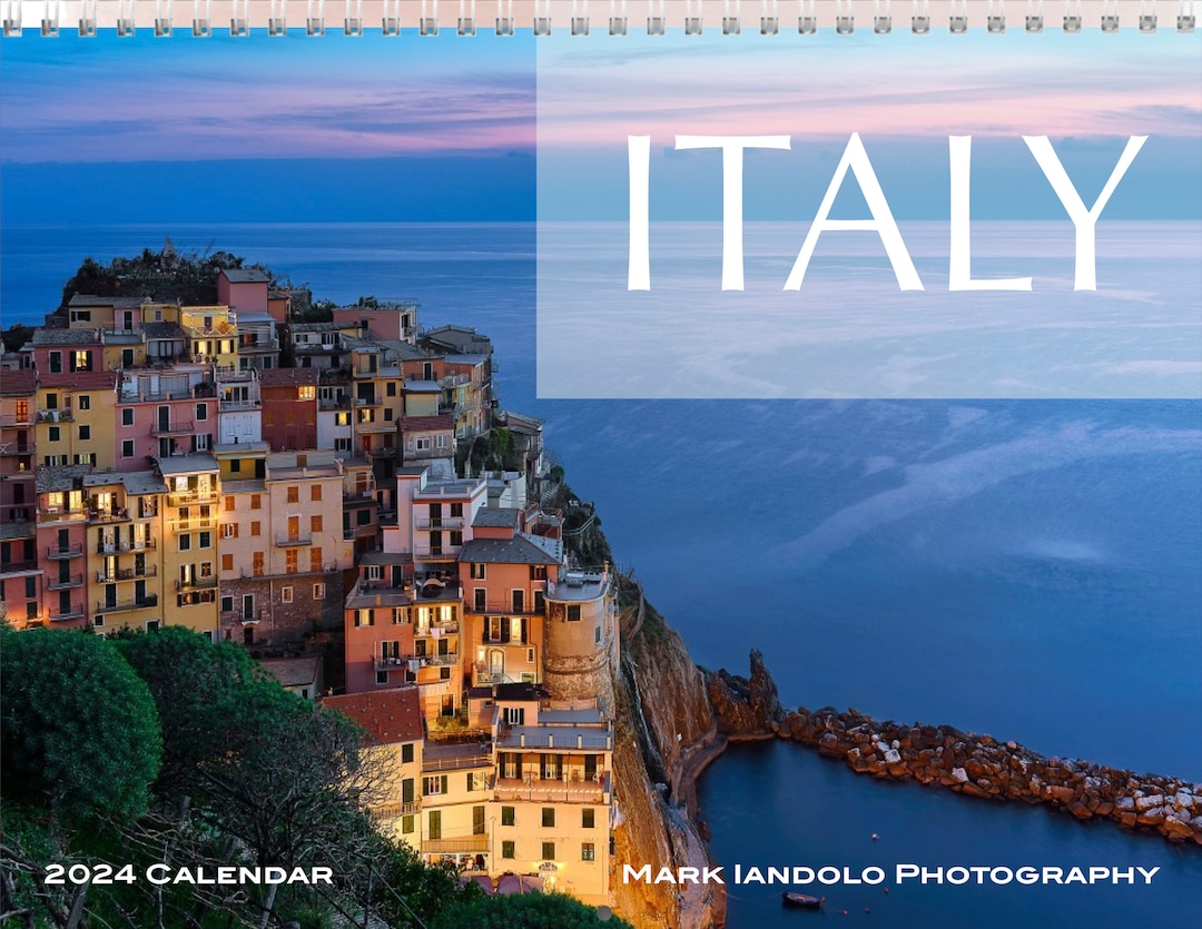 2024 Italy Wall Calendar - Etsy