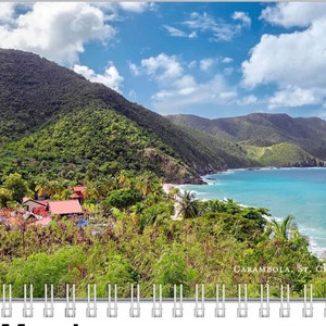 2024 Virgin Islands & Puerto Rico Calendar - Etsy