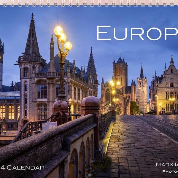 2024 Europe Wall Calendar - Etsy