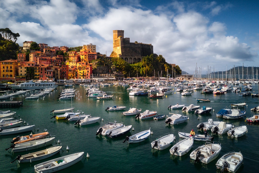 Lerici Italy Print, Italian Coast, Italy Wall Decor, Lerici Photo ...