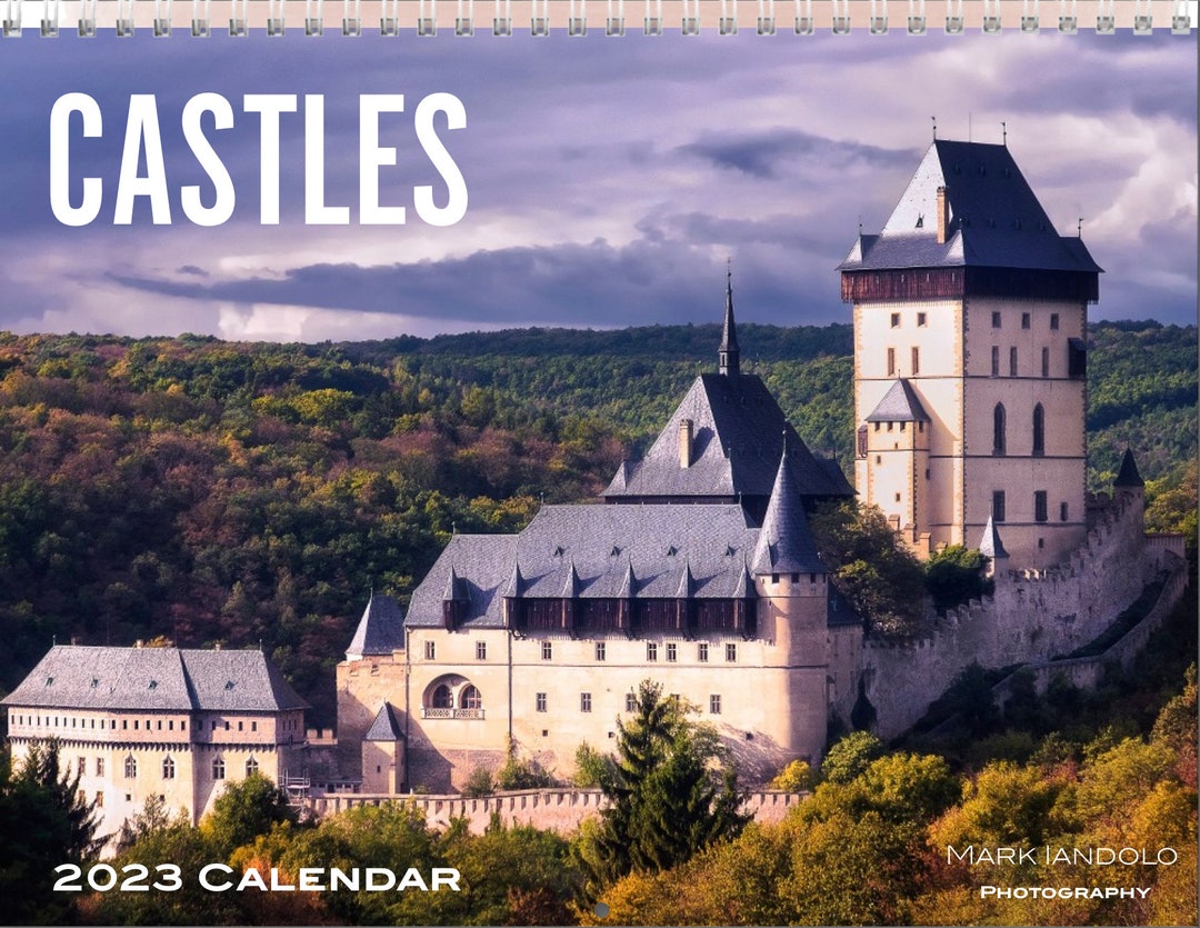 2024 Castles Wall Calendar - Etsy