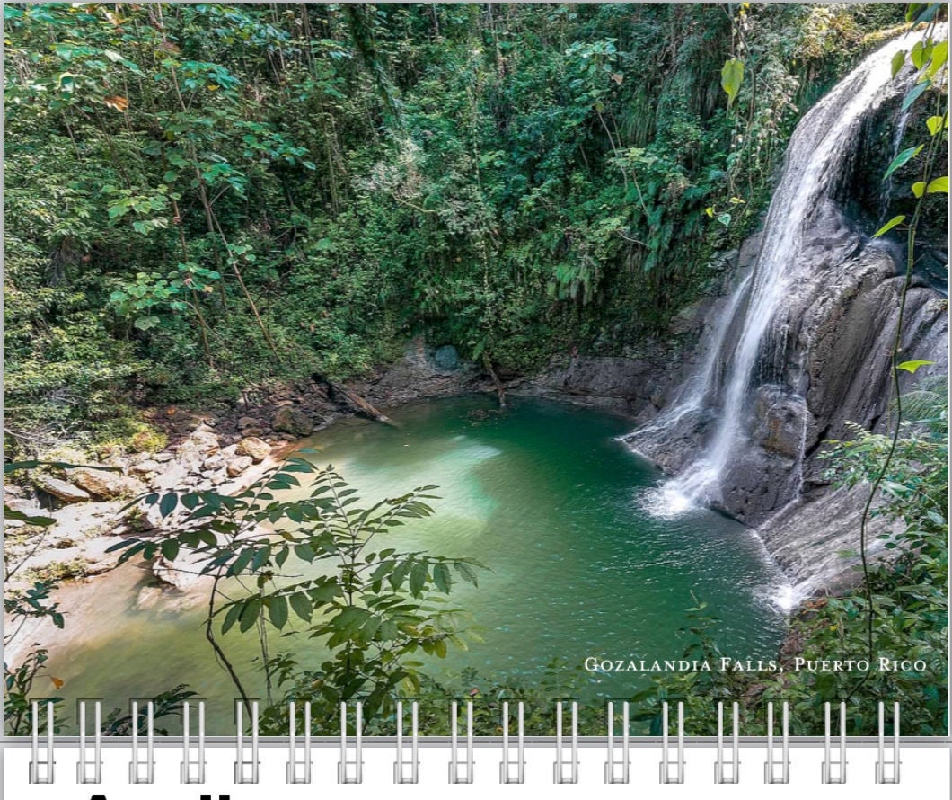 2024 Virgin Islands & Puerto Rico Calendar - Etsy