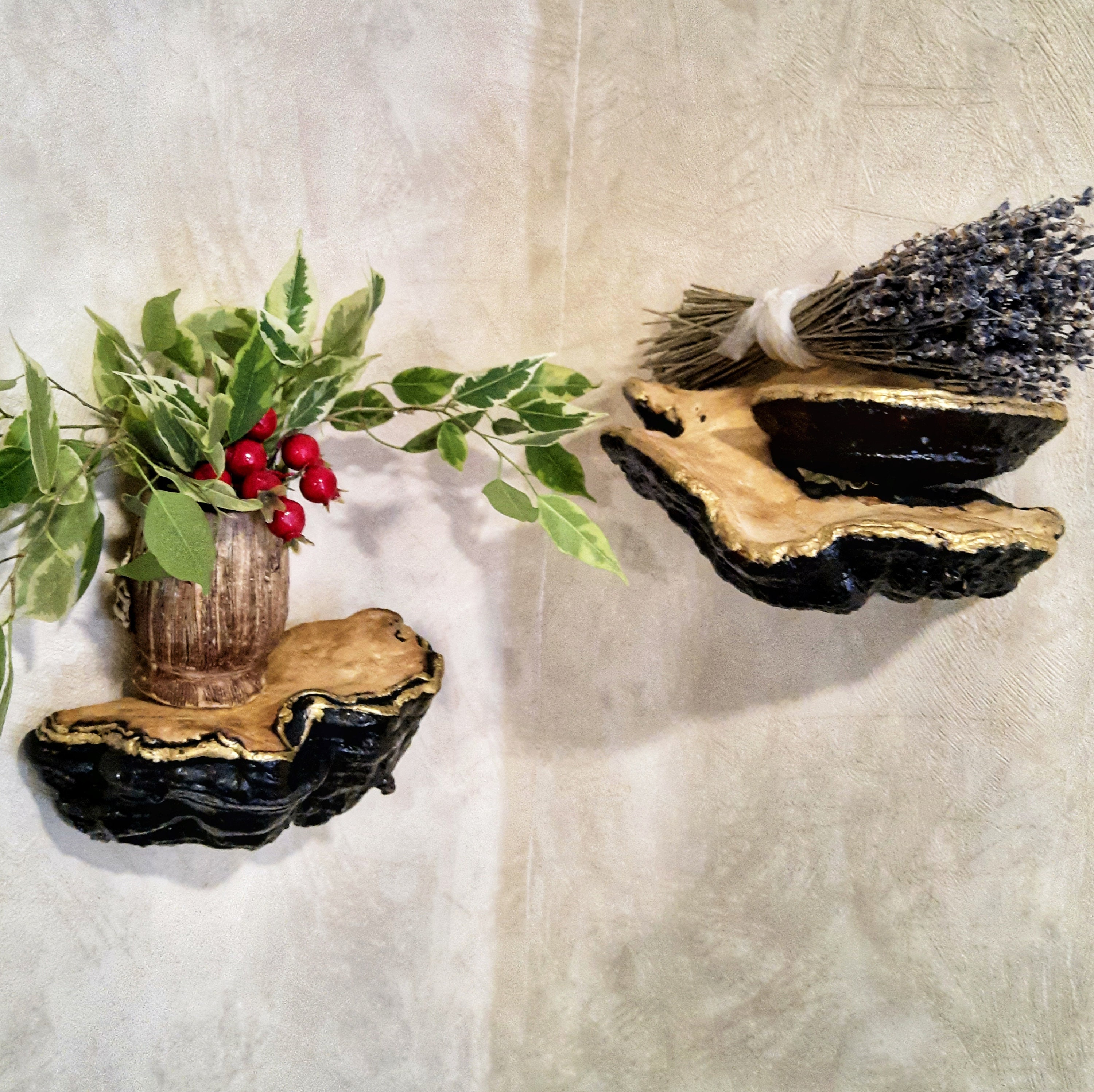 Floating Shelves Mushroom Shelves Forest Decor Shelf Etsy