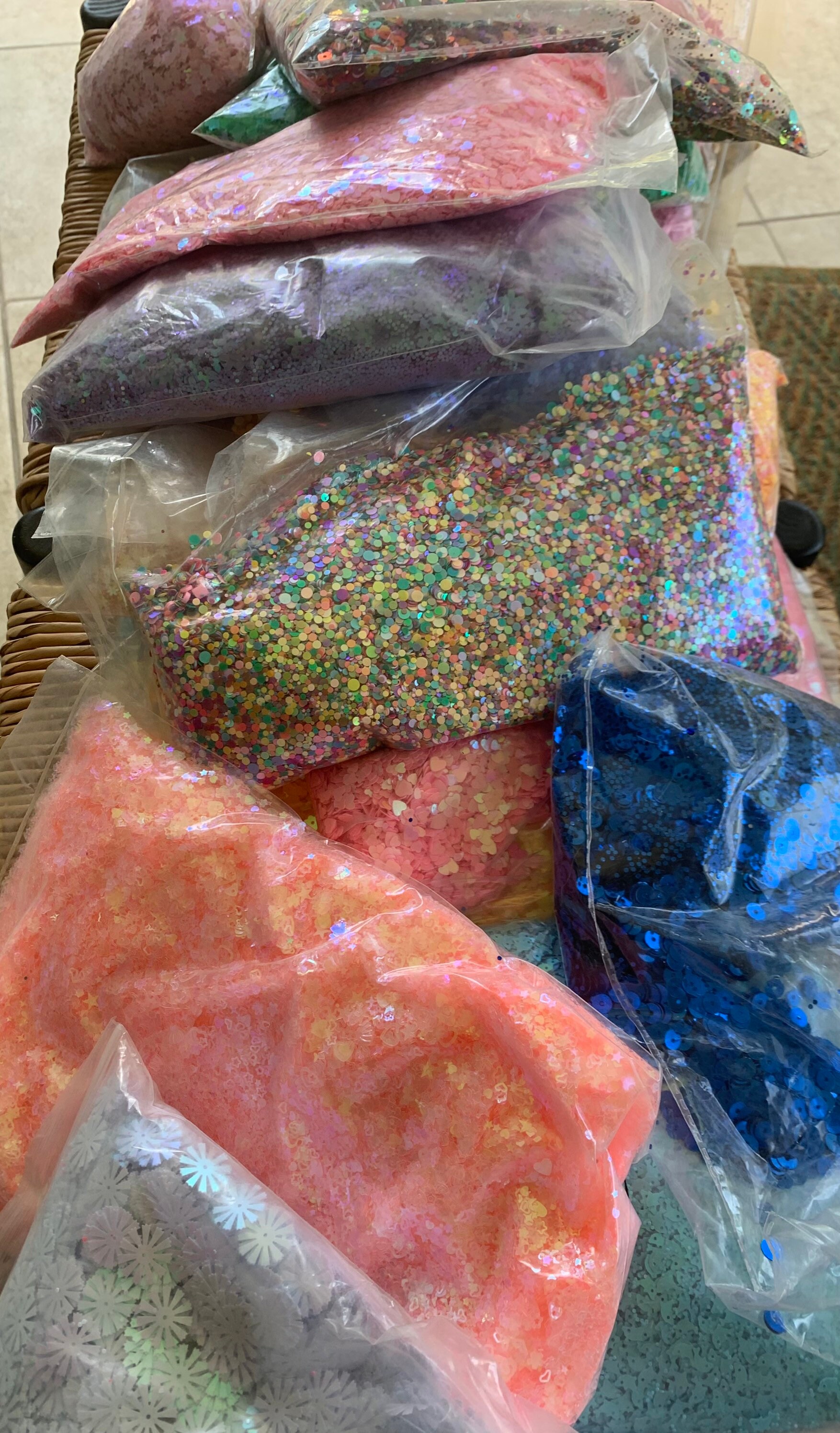 10 Pounds Of Mystery Glitter Packs Surprise Glitter Bundle Etsy