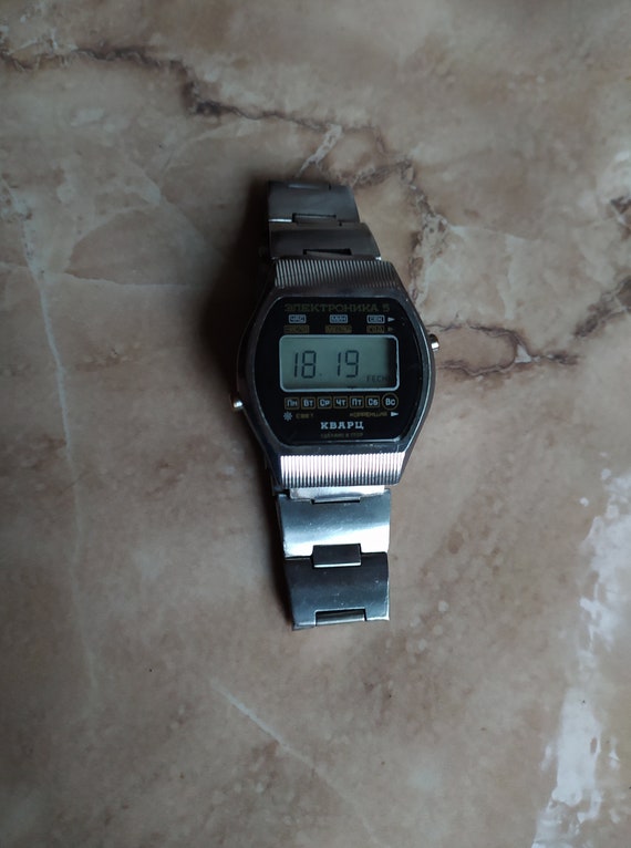 Vintage Watch ELEKTRONIKA 5, Soviet digital quartz Wr… - Gem