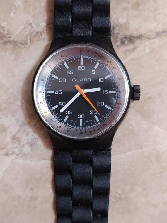 Vintage Claro Swiss Made Tachometer, mechanical Windu… - Gem