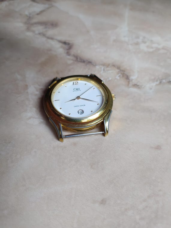 Vintage Swiss watch brand CMI Quartz wristwatches for… - Gem