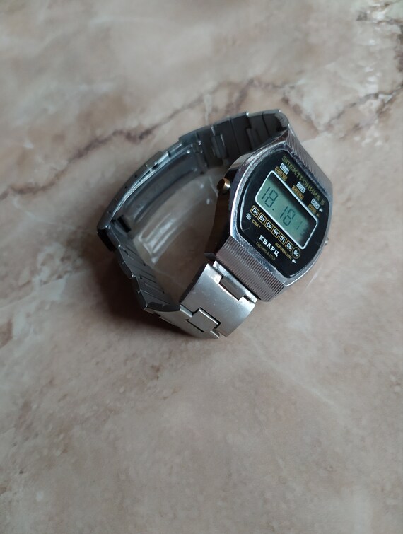 Vintage Watch ELEKTRONIKA 5, Soviet digital quartz Wr… - Gem