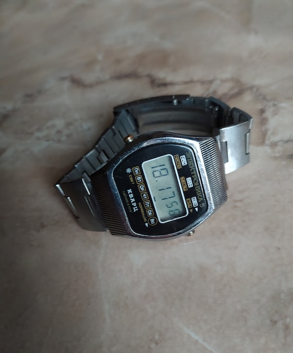 Vintage Watch ELEKTRONIKA 5, Soviet digital quartz Wr… - Gem