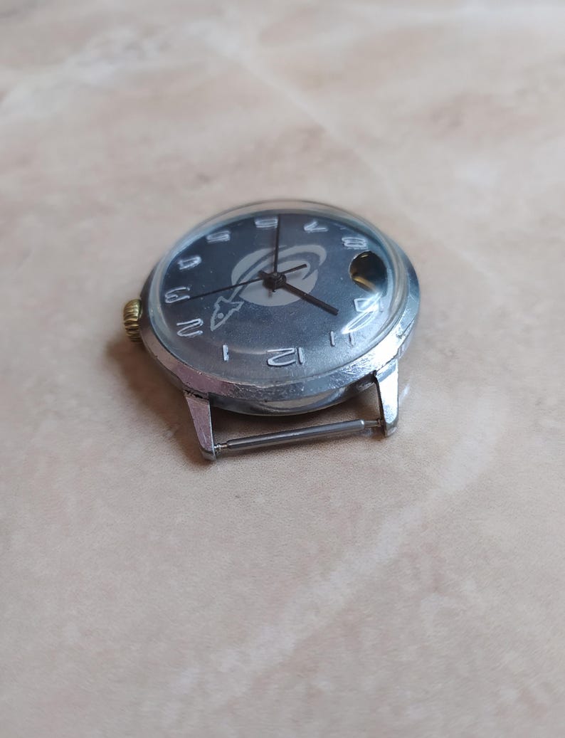 Rare Raketa Open Heart Mechanical Watch, Vintage Soviet Rocket ...