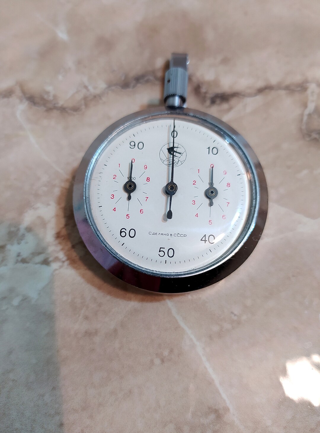 Vintage Pedometer Zarja, Pocket Step Counter Zaria, Soviet Mechanical ...