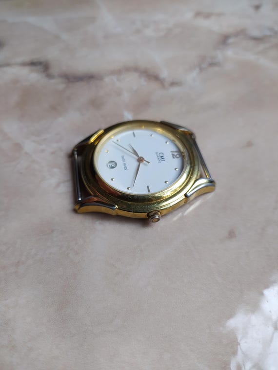Vintage Swiss watch brand CMI Quartz wristwatches for… - Gem