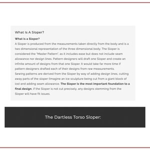 Made to Measure Torso Bodice Block for Knits, Custom Size, Custom Women ...