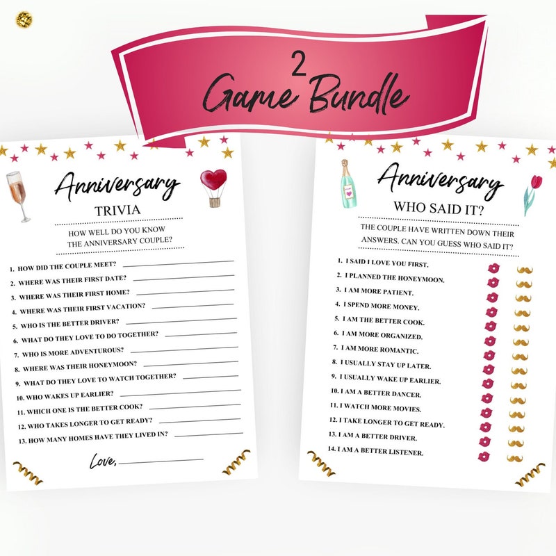 Anniversary Party - Etsy