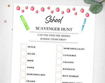School Word Scramble. Back to School Word Scramble Game. School Word ...