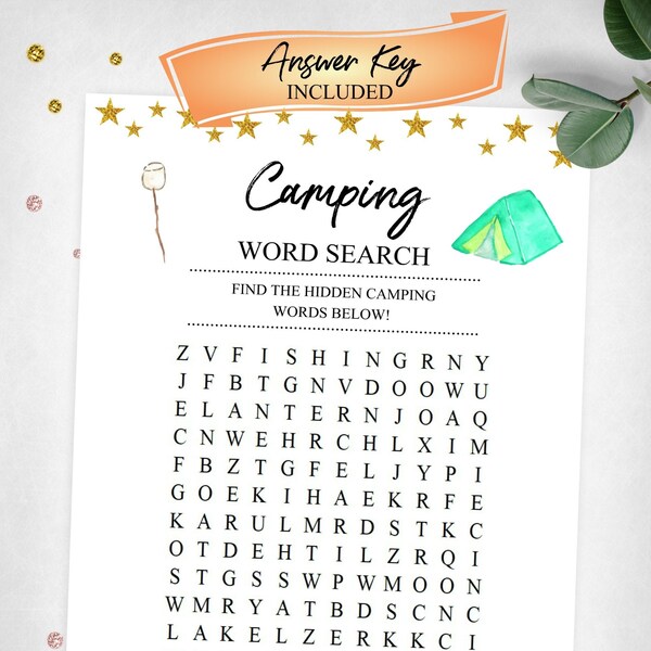 Camping Party - Etsy