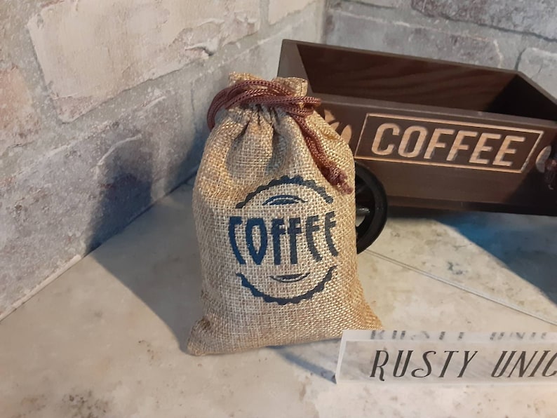 Empty Small Coffee Bags for Tier Tray/ Coffee Decor/ Coffee Bar Decor ...