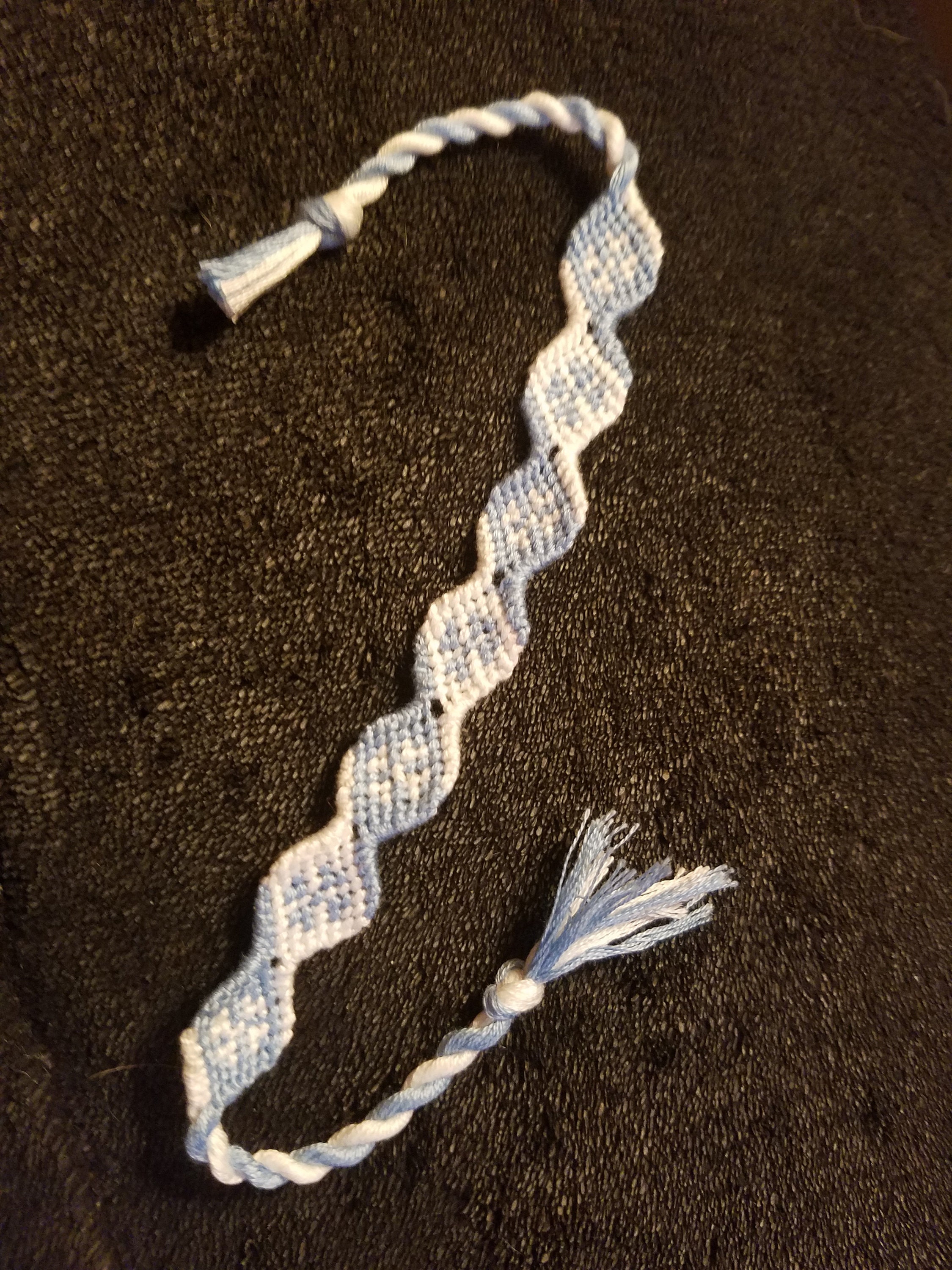 Shaped Snowflake Friendship Bracelet - Etsy