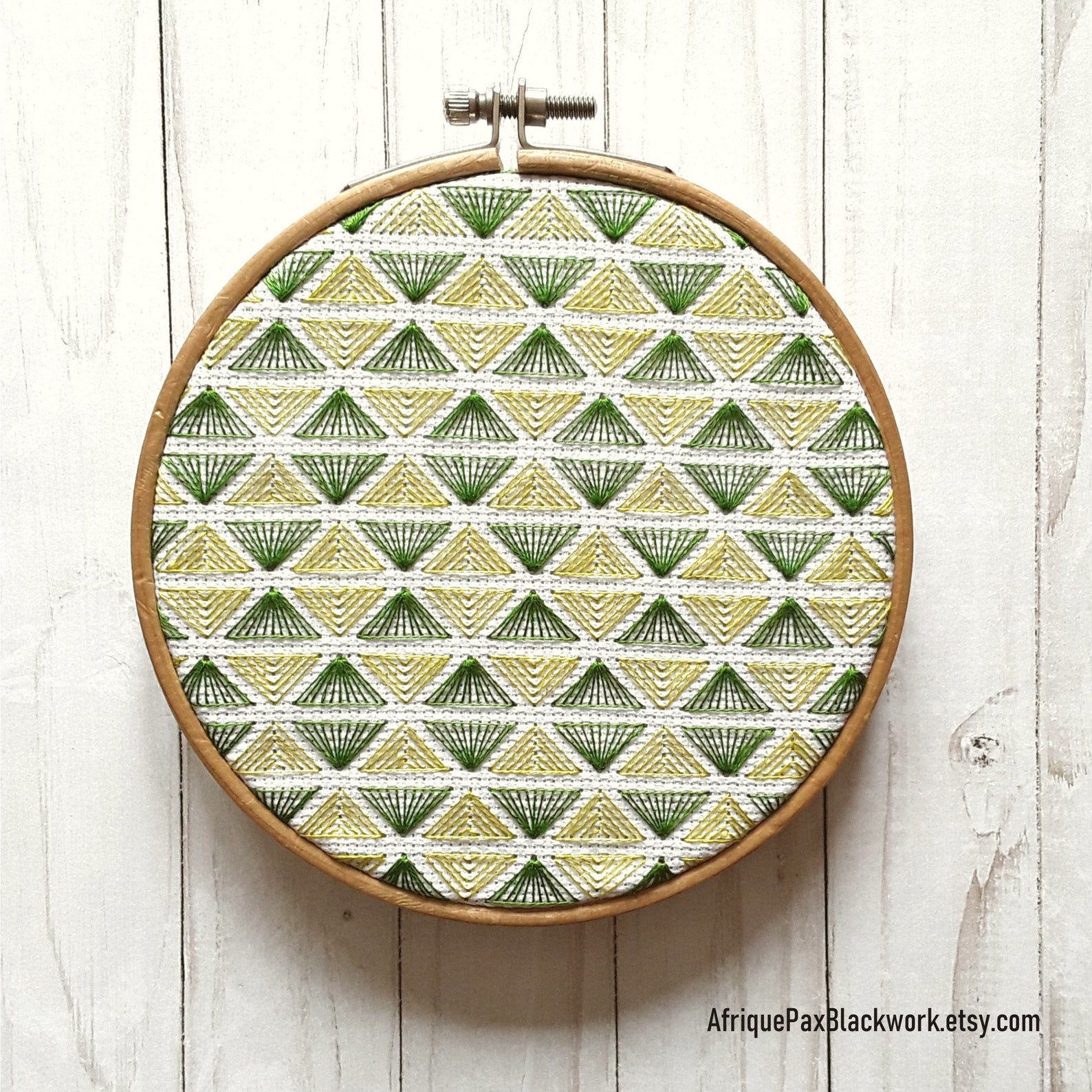 Geometric Triangle Embroidery Pattern Instant Download - Etsy