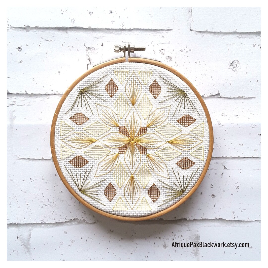 Native Pine Counted Embroidery Pattern Modern Embroidery - Etsy