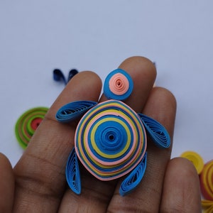 Quilled Turtle Paper Quilling Handmade Decorations, Party Decorations ...